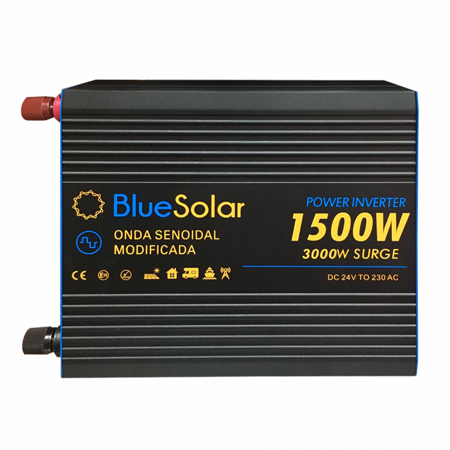 INVERSOR BLUE SOLAR – 1500W / 24-230V O.M. - Inmótica Perú